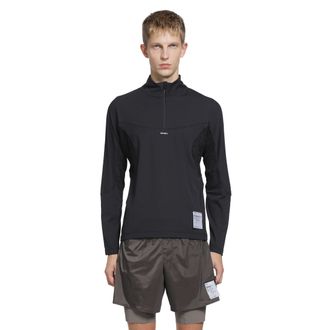 SATISFY The FuzzFleece Octa Half Zip Long Tee