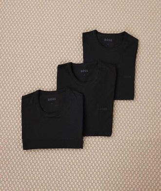 Boss Orange by Hugo Boss BOSS Bodywear - 3er-Pack T-Shirts in Schwarz