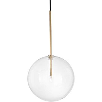Ideal Lux Ideal Lux EQUINOXE 15cm Globe Suspension Plafonnier Laiton