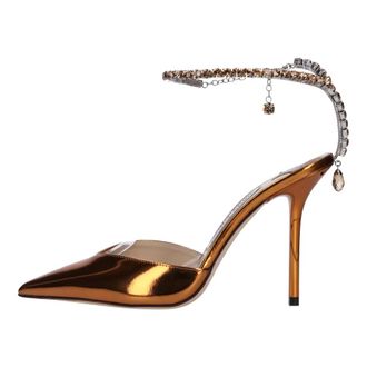 Jimmy Choo London Femme, Chaussures, Orange, Taille: 35 EU Escarpins