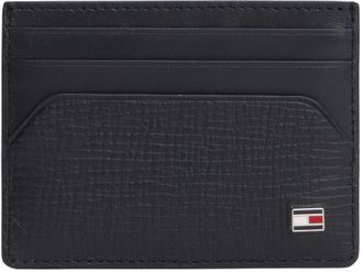 Tommy Hilfiger Herren Th Flag Cc Holder Am0am13707 Kartenhalter, Blue (Space Blue)