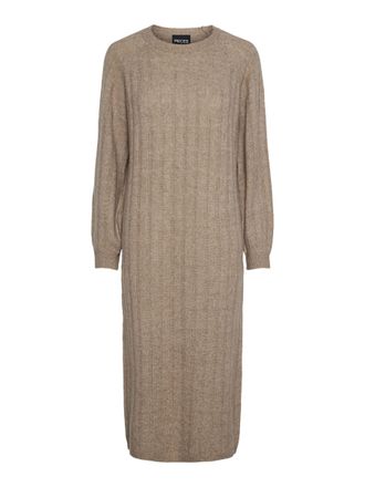 Pieces Pcmaggy Ls Knit Dress Noos Bc