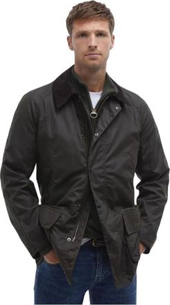 Barbour Bristol Waxed Jacket - Homme - Vestes - Vert - Taille: XS