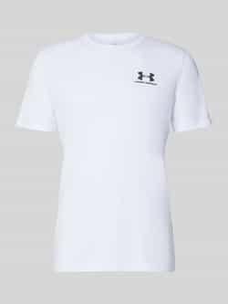 Under Armour Regular Fit Sport-T-Shirt aus Baumwoll-Mix