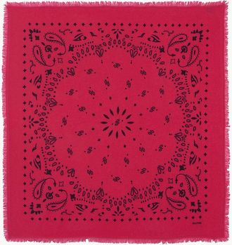 Kujten Grand bandana cachemire imprim&eacute; - Grand Bandana Hachiko