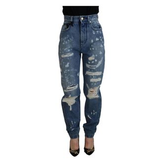 Dolce & Gabbana Loose-fit Jeans - - Jeans - Damen - Blau - XS