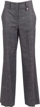 Lorena Antoniazzi Femme, Pantalons, Gris, Taille: 36 FR Pantalone