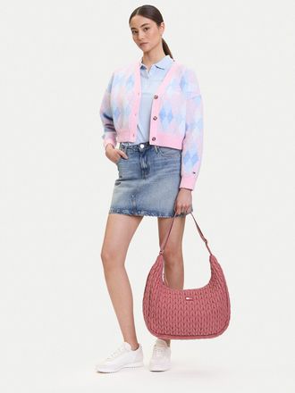 Tommy Jeans Handtasche Tommy Jeans Tjw Urban Large Quilted AW0AW17929 Rosa