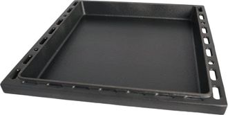 Santos einsetzbare Grillpfanne/Einsatzpfanne - Gusseisen Plancha - 31,5x43,5x4,6cm - versch Broil King Gasgrills - Paella, Bratkartoffeln, Reibekuchen