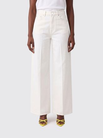 Pantaloni Torino Jeans Femme couleur Blanc