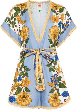 Farm Rio combishort Garden - Bleu