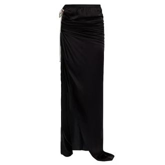 Rick Owens Edfu Rock - - Skirts - Damen - Schwarzk - M