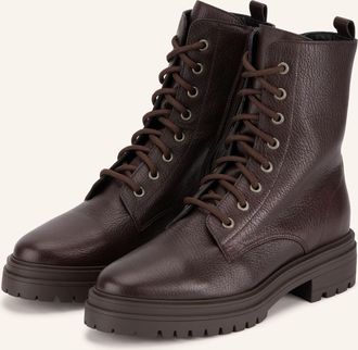 BA&SH Ba&Sh Schn&uuml;rboots Comy braun