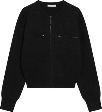 Christophe Lemaire Zipped Top - - Knitwear - Damen - Schwarzk - XS