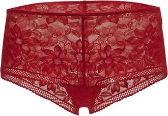 Wolford Spitzen-Panty mit hohem Bund - - Underwear - Damen - Rot - S