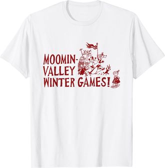 Moomin Red Moominvalley Winterspiele! Sports Mymble & Co T-Shirt