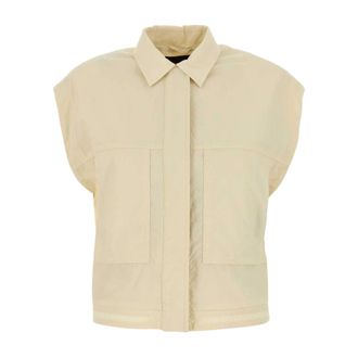 Herno Femme, Vestes, Beige, Taille: 36 FR Smanicato Vest