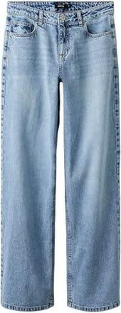 LMTD Limited Lmtd Nlfbett DNM Nw R Pantalon Large Noos, Bleu Jeans Clair, 12 Ans