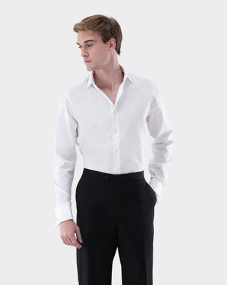 van Laack Popeline-Hemd Slim Fit