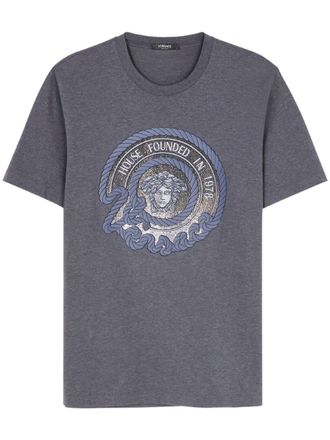 Versace Medusa Head T-Shirt - Grau