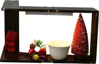 Generico Schwebende Regale aus Holz, f&uuml;r Ecken, platzsparend, Aufbewahrung, Wand-Organizer f&uuml;r Eckregale, rustikal, f&uuml;r Badezimmer, K&uuml;che, Wohnzimmer, B&uuml;ro, Wo