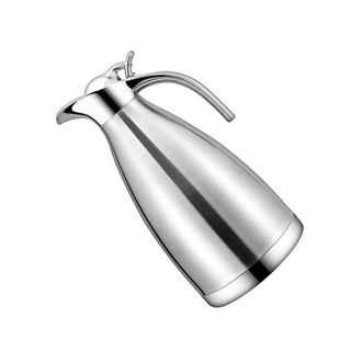 Garneck Isolierter Topf Aus Edelstahl Thermokessel Vakuumtopf 1 5 L Für Zuhause Büro Und Reisen Ohne Glasbeschichtung Sicher Für Teegetränke