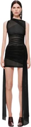 Misha Collection Femme, Robes, Noir, Taille: 40 FR Lucid Mesh Mini Dress