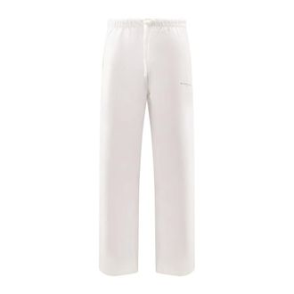 Ih Nom Uh Nit IH NOM UH Nit, Homme, Pantalons, Blanc, Taille: S Logo Print Pantalons de surv&ecirc;tement