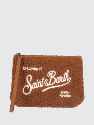 MC2 Saint Barth Mini sac &agrave; main Aline en polaire avec logo brod&eacute;