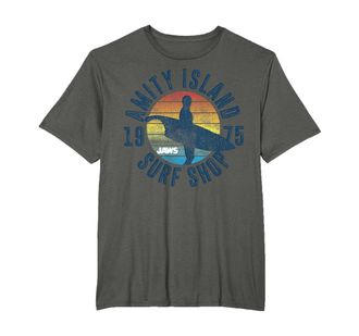 Jaws Amity Island Surf Board T-Shirt