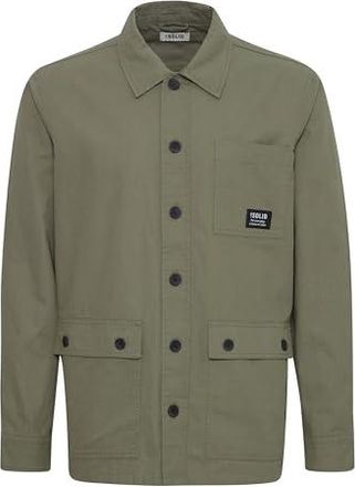 Solid SDLaurie - 21301135-ME - Overshirt, Deep Lichen Green (180312), M