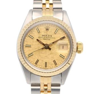 Rolex Montre 6917 Pre-owned - Femme - Pre-owned - Jaune - Taille: ONE Size