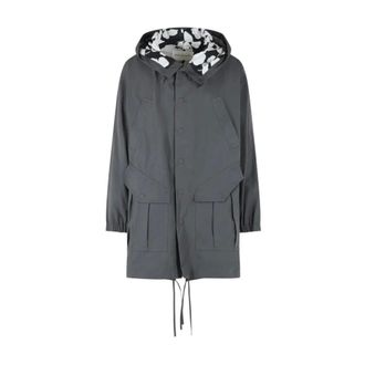 Dries Van Noten Homme, Manteaux, Gris, Taille: M Voxer Bis M.w. Jacket