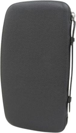 Louis Vuitton unisex, Pre-owned, Noir, Taille: ONE Size Portefeuille en cuir doccasion