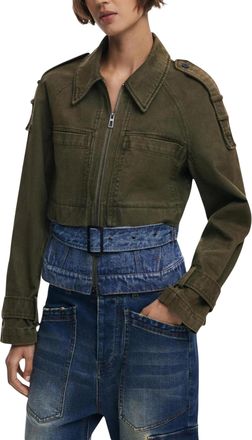 Desigual Gek&uuml;rzte Schichtjacke