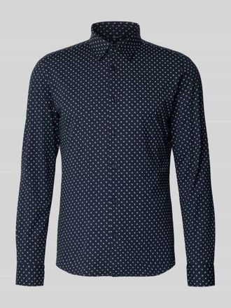 HUGO BOSS Slim Fit Businesshemd aus Baumwoll-Mix Modell P-ROAN-K-F-261