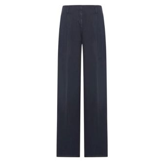 Golden Goose Femme, Pantalons, Noir, Taille: 38 FR Pantalon large en denim