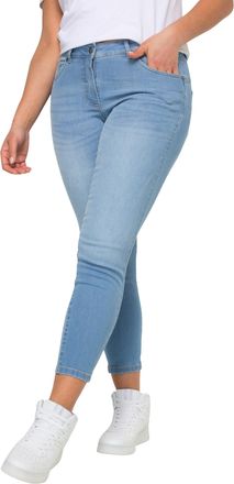 Angel Of Style Pushup-Jeans Pina für eine Feminine Silhouette. Bequeme, unsichtbar stützende Passform mit Stretchkomfort. 5-Pocket, Bund mit Gürtelschlaufen, Knopf u