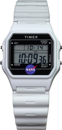 Timex Uhr Timex Main Street Classic TW2Y13500 Wei&szlig;