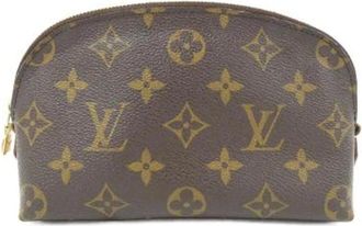 Louis Vuitton Pre-owned Monogram Cosmetic Pouch - Femme - Pre-owned - Brun - Taille: ONE Size