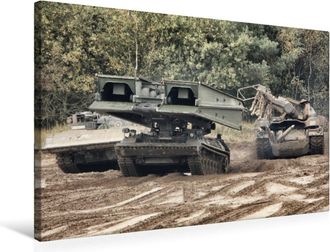 Calvendo Pionierpanzer 2A1 Dachs, Br&uuml;ckenlegepanzer Biber, Minenr&auml;umpanzer (MRPz) Keiler