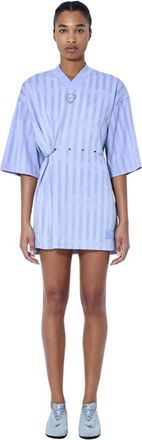 Nike Femme, Sport, Violet, Taille: 44 FR Robe en jersey de d&eacute;fil&eacute;