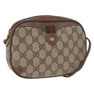 Gucci Sac bandouli&egrave;re en plastique Pre-owned - Femme - Pre-owned - Beige - Taille: ONE Size