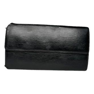 Louis Vuitton Portefeuille Louise doccasion - Femme - Pre-owned - Noir - Taille: ONE Size