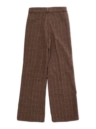 Chlo&eacute; Wool Trousers - Brown