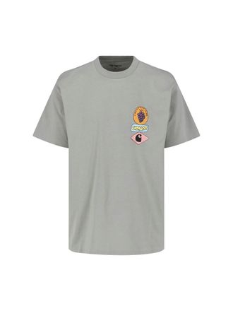 Carhartt Work in Progress T-Shirt Stacked Grapes