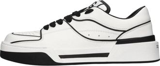 Dolce & Gabbana Homme, Chaussures, Blanc, Taille: 41 1/2 EU New Roma Baskets