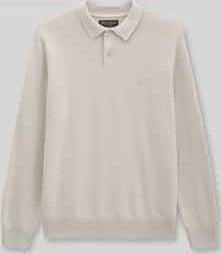 Marc O'Polo Regular Fit Pullover aus Baumwoll-Schurwoll-Mix