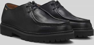 HUGO BOSS Schn&uuml;rschuhe aus echtem Leder mit Label-Pr&auml;gung