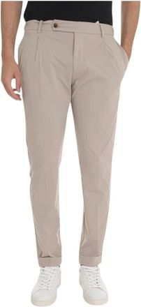Berwick 1707 Homme, Pantalons, Gris, Taille: 2XL Pantalon Cropped Xretro